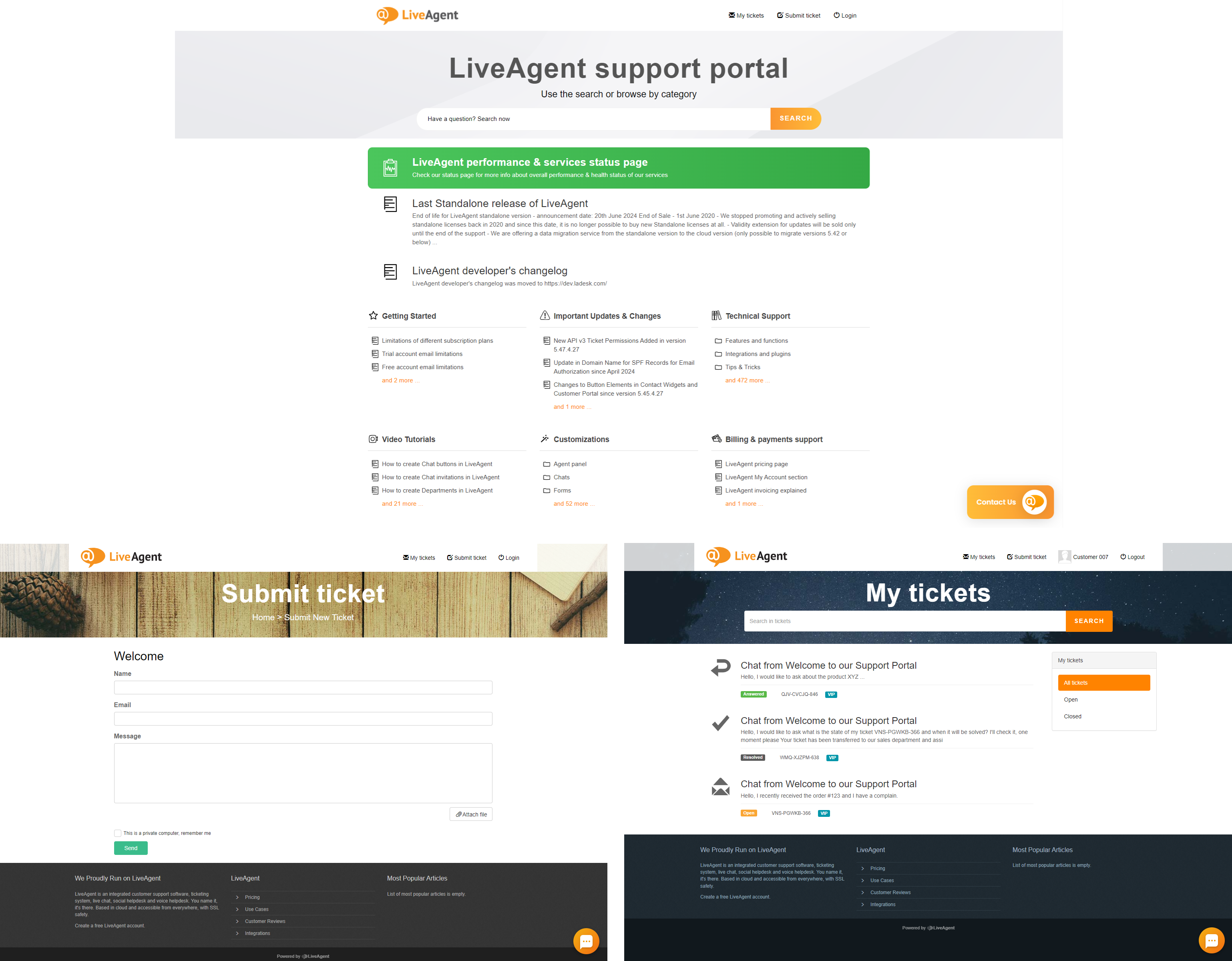 Customer Portal Overview & Configuration