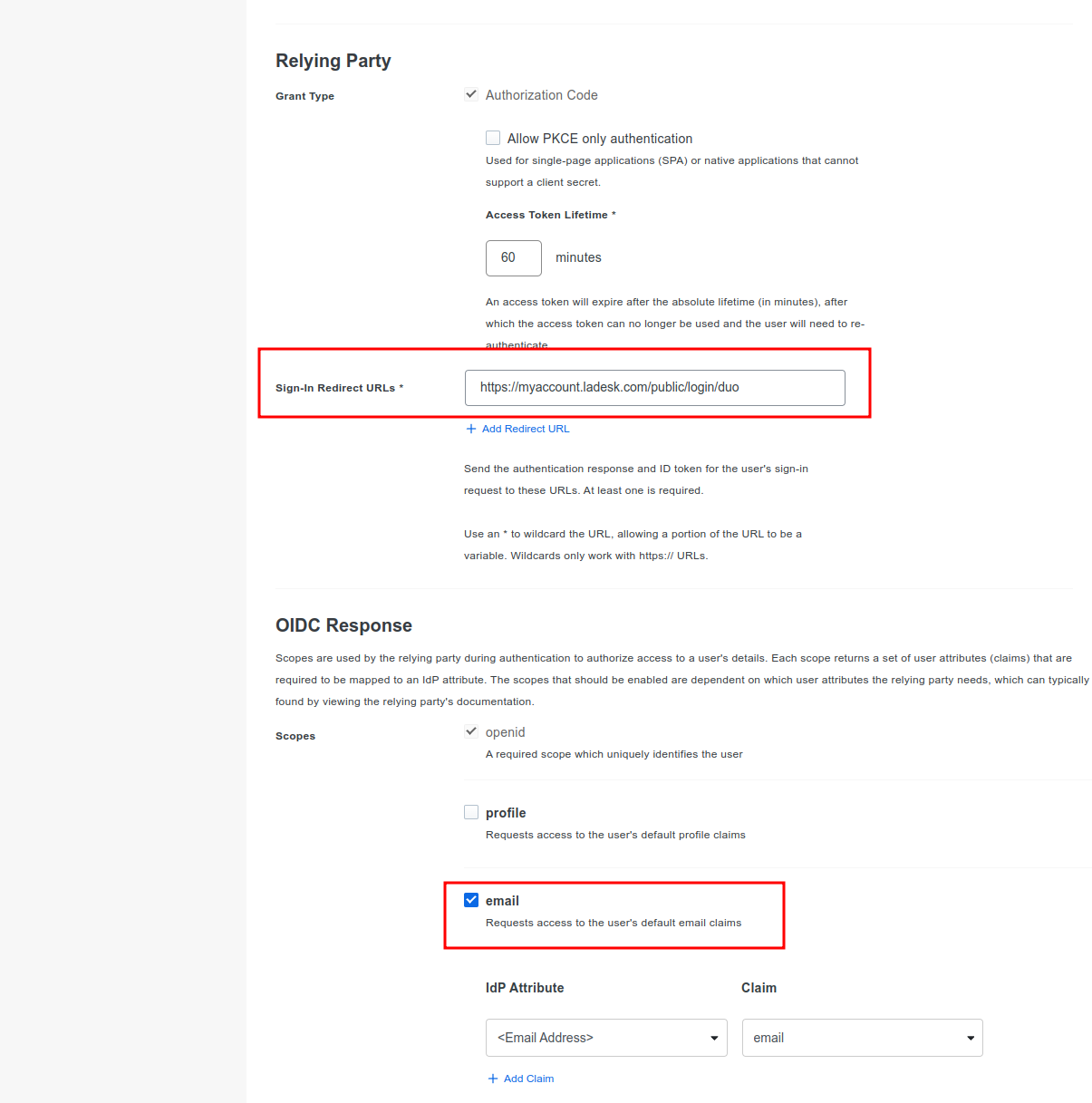Integrating Duo application with LiveAgent