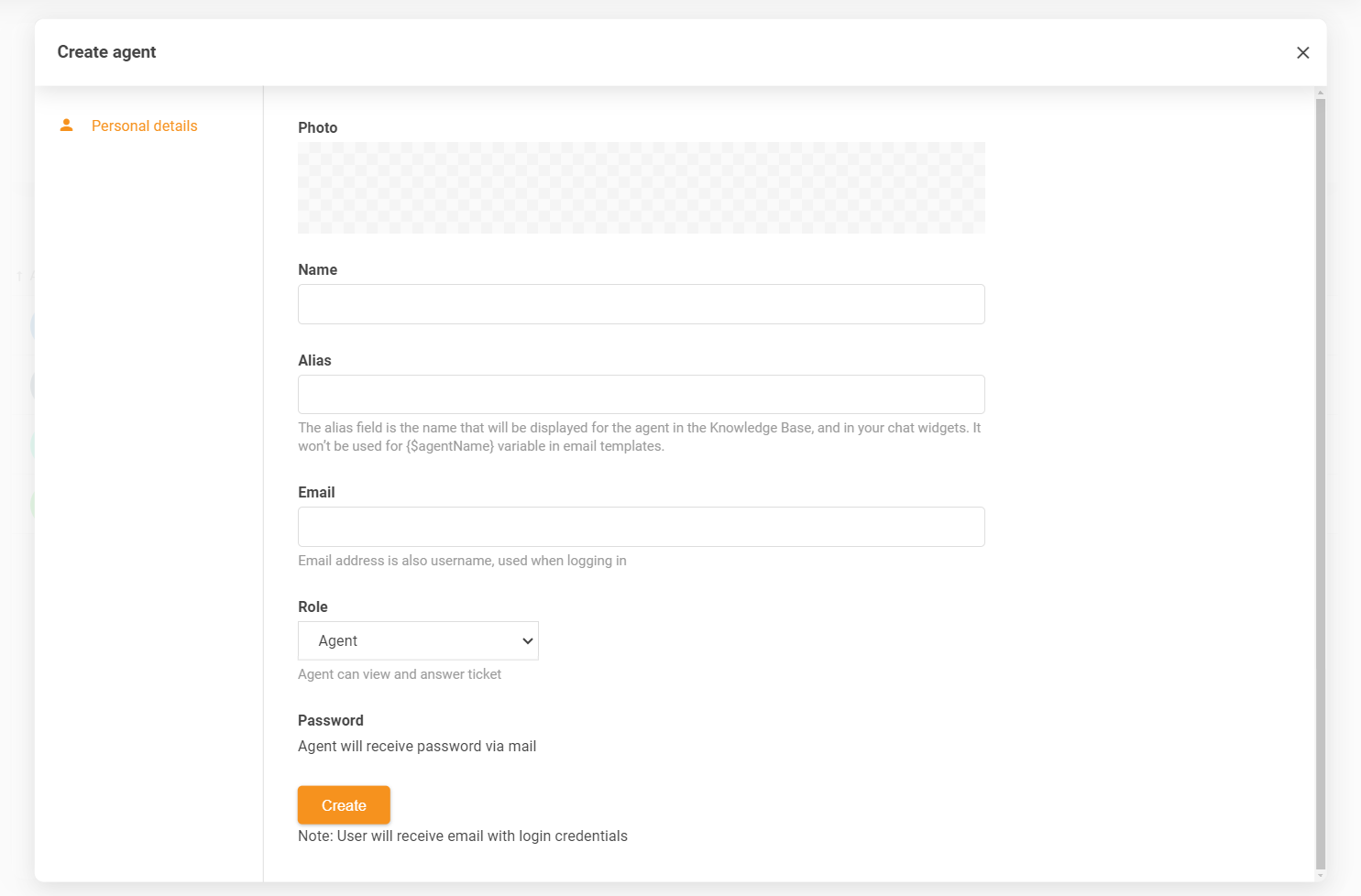 Agent Accounts Creation and Configuration Overview