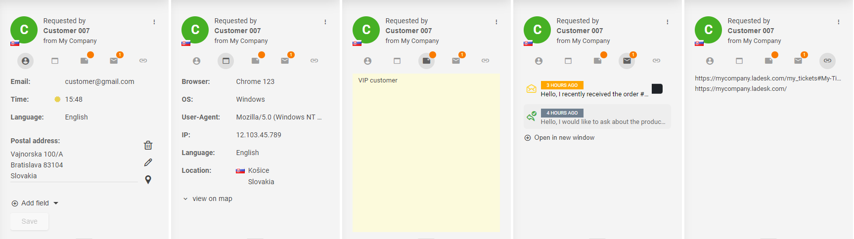 Ticket Layout Overview