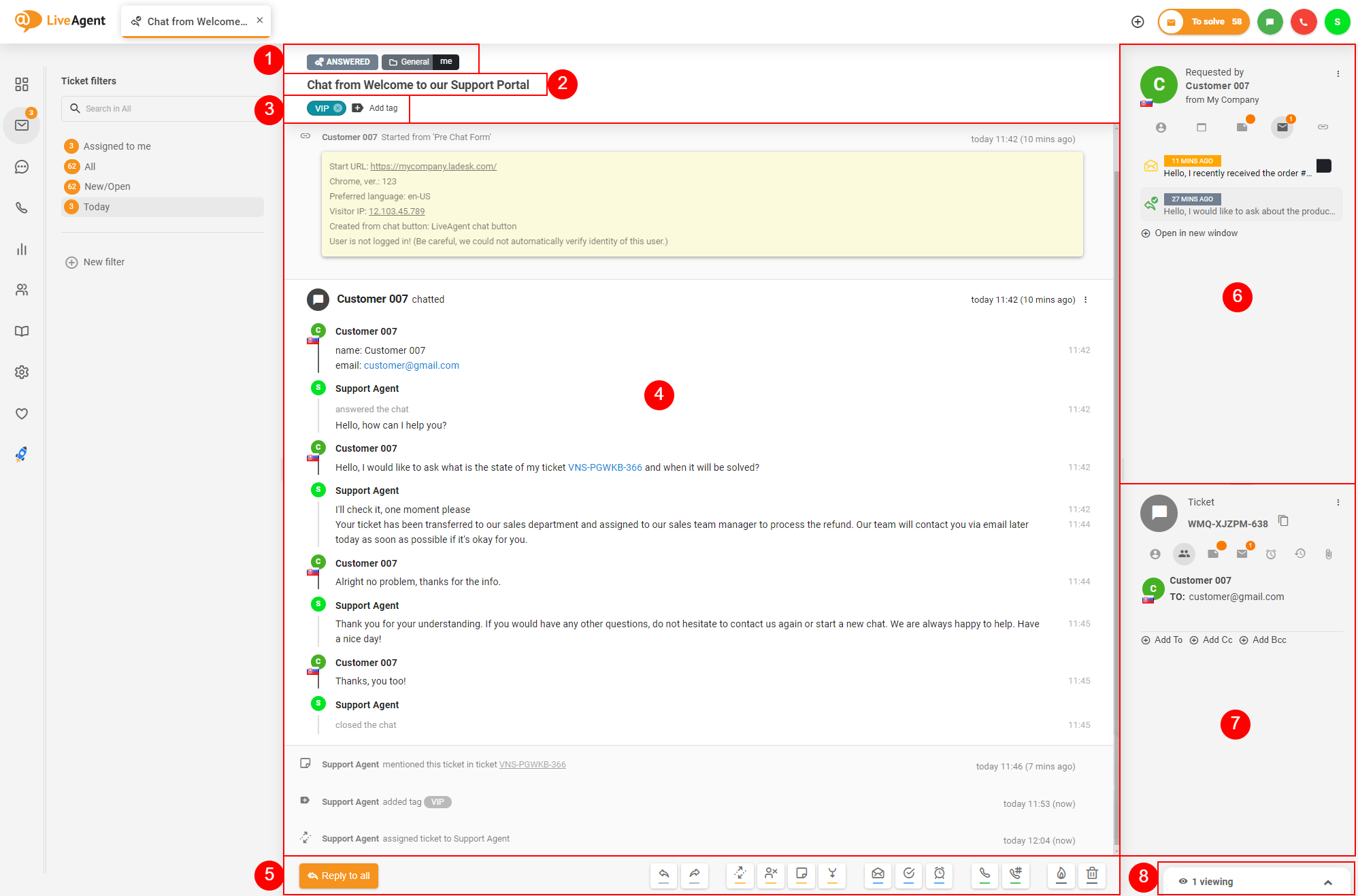 Ticket Layout Overview